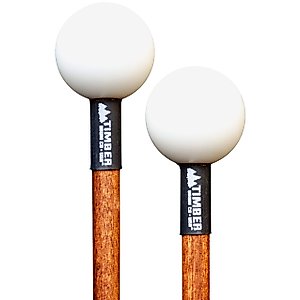 Timber Drum Co. T2HP, MADE IN U.S.A. Pair of Hard Polymer Mallets for Energy Chime, Xylophone, Wood Block, and Bells