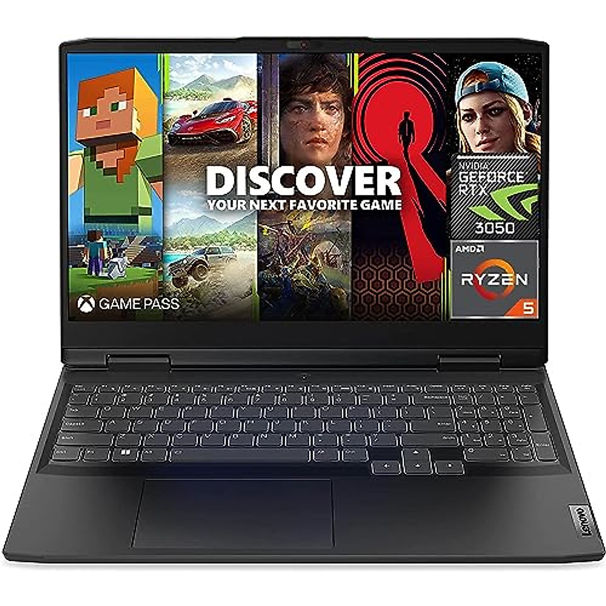 Lenovo 2023 Newest IdeaPad Gaming 3 Laptop, 15.6" FHD IPS Display, AMD Ryzen 5 6600H(Beats i5-12400), GeForce RTX 3050, 16GB DDR5 RAM, 512GB SSD, Wi-Fi6, Keyboard Backlit, Windows 11 Home, ‎Onyx Grey