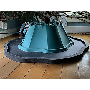 Polar Whale Christmas Tree Mat Premium Heavy Duty Floor Protector Tray Waterproof Scratch Protection Indoor Outdoor Washable Large