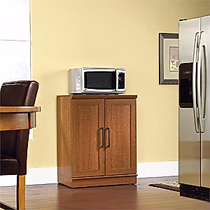 Sauder Homeplus Base Cabinet, Sienna Oak Finish
