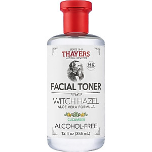 THAYERS Alcohol-Free Cucumber Witch Hazel Toner with Aloe Vera Pack of 3
