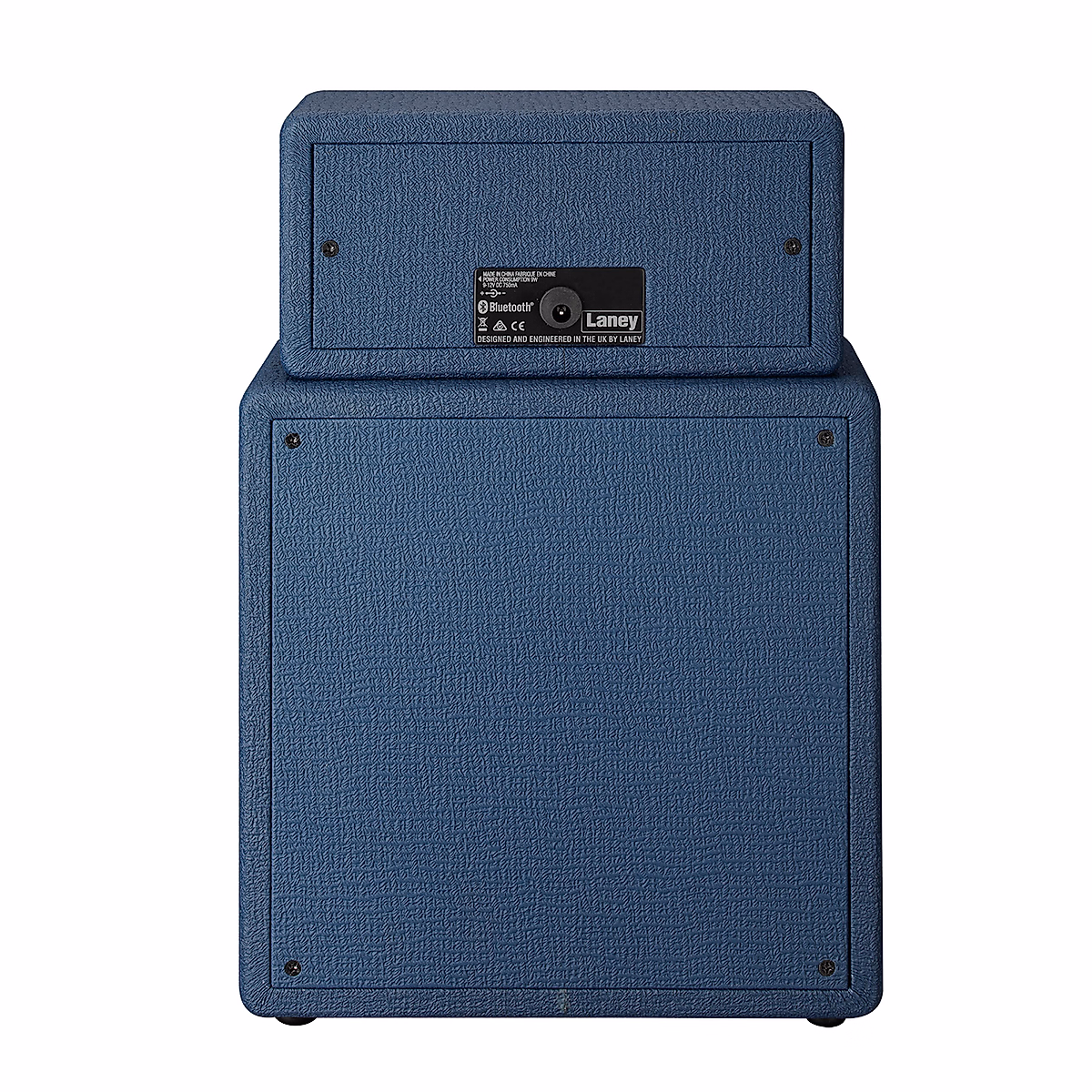 Laney MINISTACK-B-Lion Bluetooth Battery Powered Guitar Amp with Smartphone Interface, Blue (MINISTAK