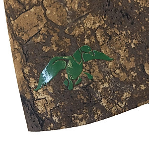 HOT SHOT Duck Commander x Men's Flare Realtree Timber Camo Glove - Gauntlet Cuff, Neoprene Shell, Fleece Lined, Large