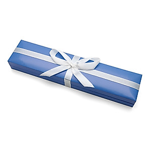 Sterling Silver Natural Aquamarine and Cultured Freshwater Pearl Strand Bracelet, 7.5"