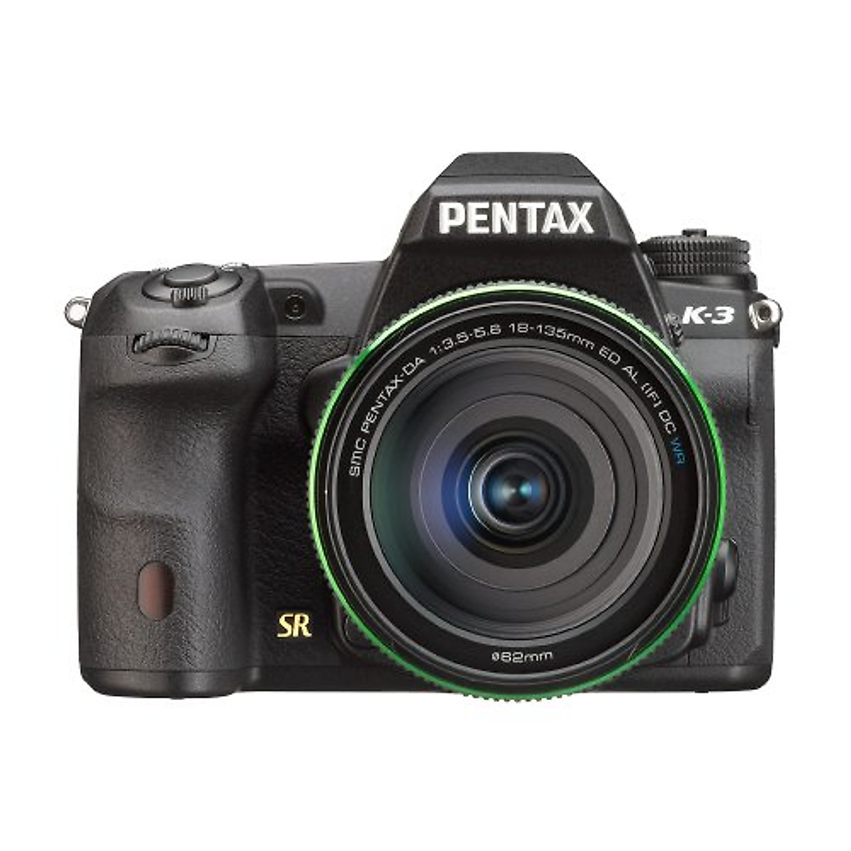 Pentax K-3 lens kit w/ 18-135mm WR 24MP SLR Camera with 3.2-Inch TFT LCD and 18-135mm WR f 3.5-5.6 (Black)