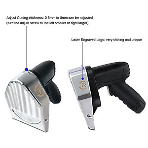 Li Bai Professional Wireless Electric Shawarma Doner Kebab Knife, 0.5 Thinnest Kebab Slicer, Sliced Meat Gyros Knife, 12V battery 2 Blades Gyro Cutter for Shawarma