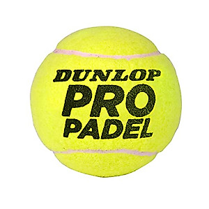 Dunlop Sports Dunlop Pro Padel, 3-ball can, Yellow