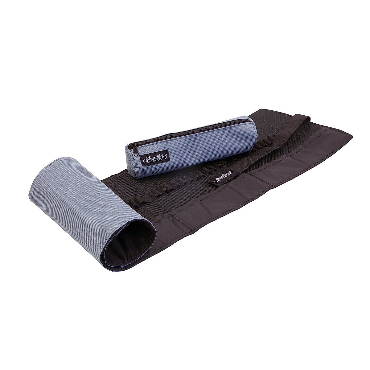 Cretacolor Roll 48-Pencil Case, Gray