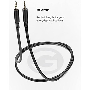 GALVANOX Replacement Cord for Bose Headphone Cable Compatible with B0SE QC35 II / QC45 (Black)