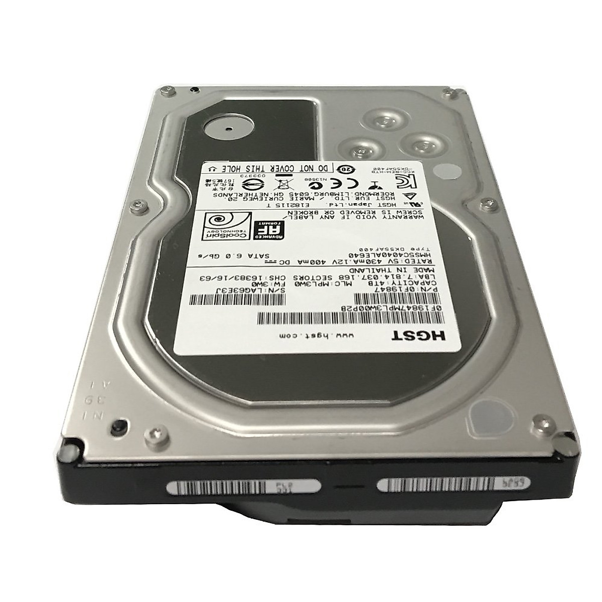 HGST MegaScale DC 4000.B HMS5C4040ALE640 (0F19847) 4TB Coolspin 64MB Cache SATA 6.0Gb/s 3.5" Enterprise Hard Drive w/ 3 Years Warranty