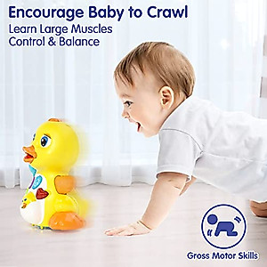 Baby Toys 6 to 12 Months Dancing Music Light Toys for 1 Year Old Girl Boy, 9 6 Month Old Baby Toys 12-18 Months Baby Crawling Infant Toys 6-12 Months, 1 Year Old Toys for 1 + Year Old Girl Boy Gifts