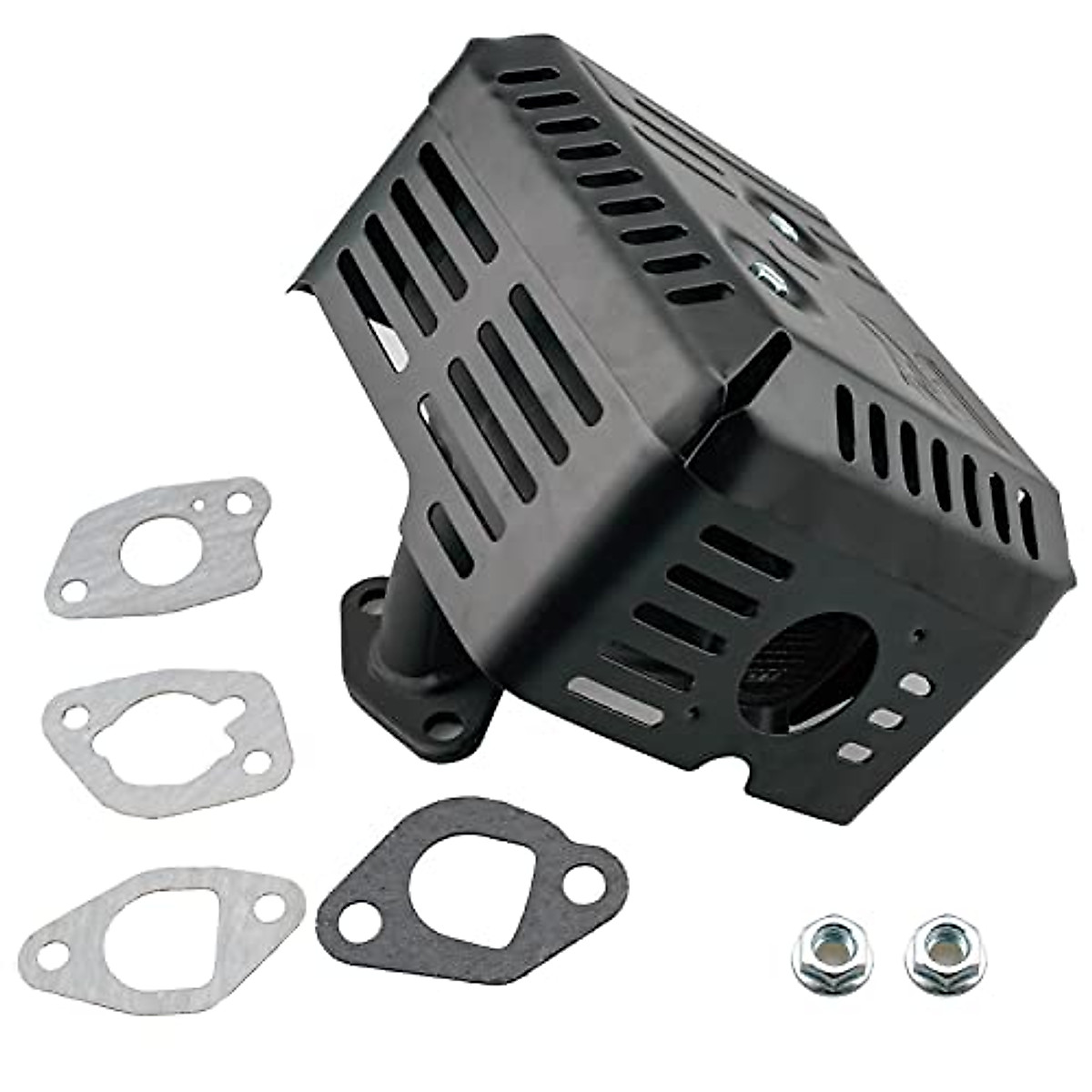 JJing Muffler for Honda GX160 GX200 GX120 GX140 GX110 Engine Harbor Freight Predator 212cc 173cc engine