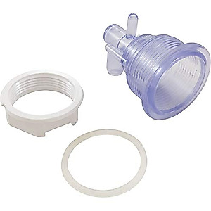 Waterway Plastics Jet Body, WW Poly Storm, a3/8" sb, w3/4" sb, THD, Clear