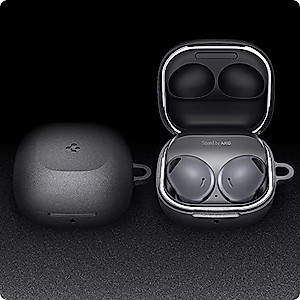 Spigen Geo Fit Designed for Galaxy Buds 2 Case (2021) / Galaxy Buds Pro Case (2021) / Galaxy Buds Live Case (2020) - Grahite Gray