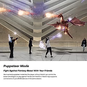 HoloKit X - Stereoscopic AR Headset for iPhone - Metallic Gray (1pc Included)