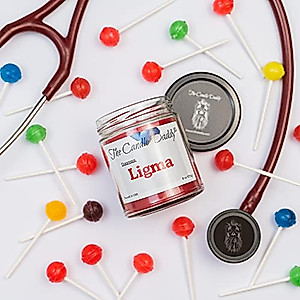 Ligma - Randomly Assorted Scents - Funny 6 Oz Jar Candle - 40 Hour Burn Time