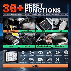 Autel MaxiCOM MK908 II Scanner: 2024 Up of MK908 MS906 PRO MP900BT MS906BT, ECU Coding as Elite 2 PRO MK908 Pro II MS908S Pro II, 38+ Service, 3K+ Bidirectional Tool, OS 10, OE All Sys, Auto Scan 2.0