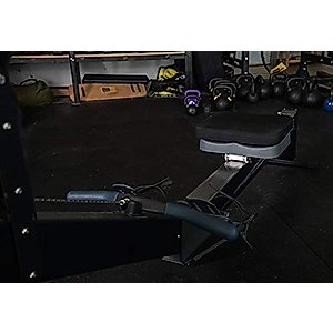The Comfort Rowing Machine Combo: Rowing Machine Cushion and Phone Holder Compatible with PM5 Monitor from Concept 2