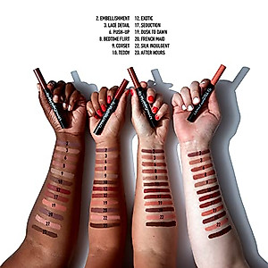 NYX PROFESSIONAL MAKEUP Lip Lingerie Push-Up Long Lasting Plumping Lipstick - Embellishment (Muted Purples)