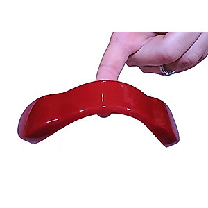 BookBone (TM) - Made in The USA - The Original Weighted Rubber Bookmark - Printed with - Zodiac Symbol Aries - Holds Books Open