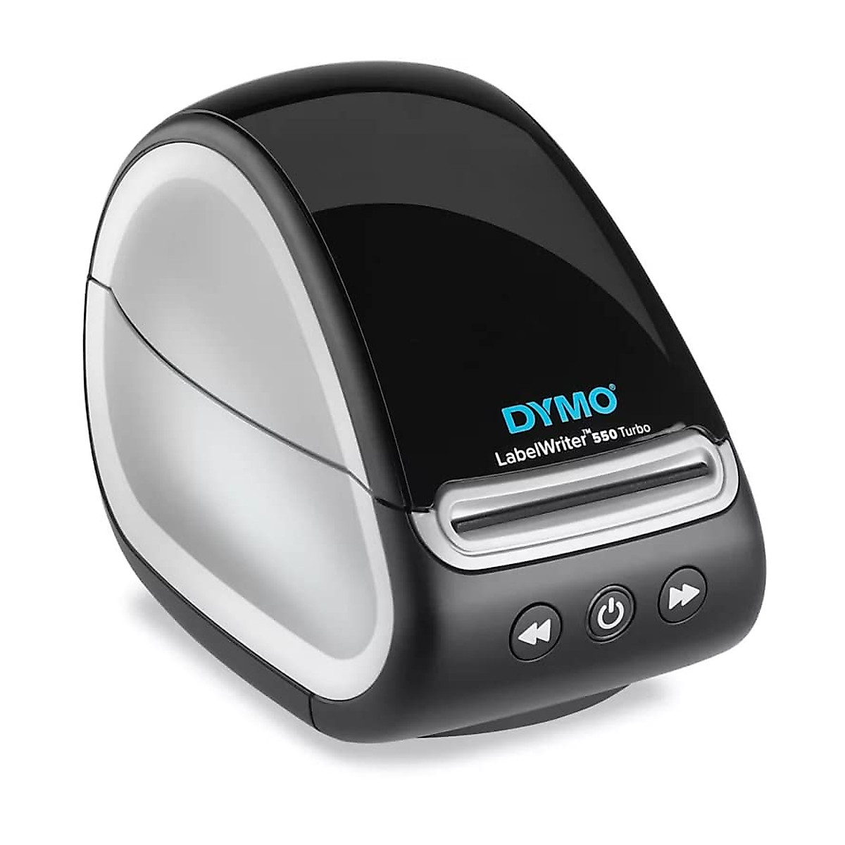 DYMO LabelWriter 550 Turbo Direct Thermal Label Printer, USB and LAN Connectivity - up to 90 Labels Per Minute, 300 dpi, Auto Label Recognition, Monochrome Label Maker, GST Printer Cable, Label Bundle