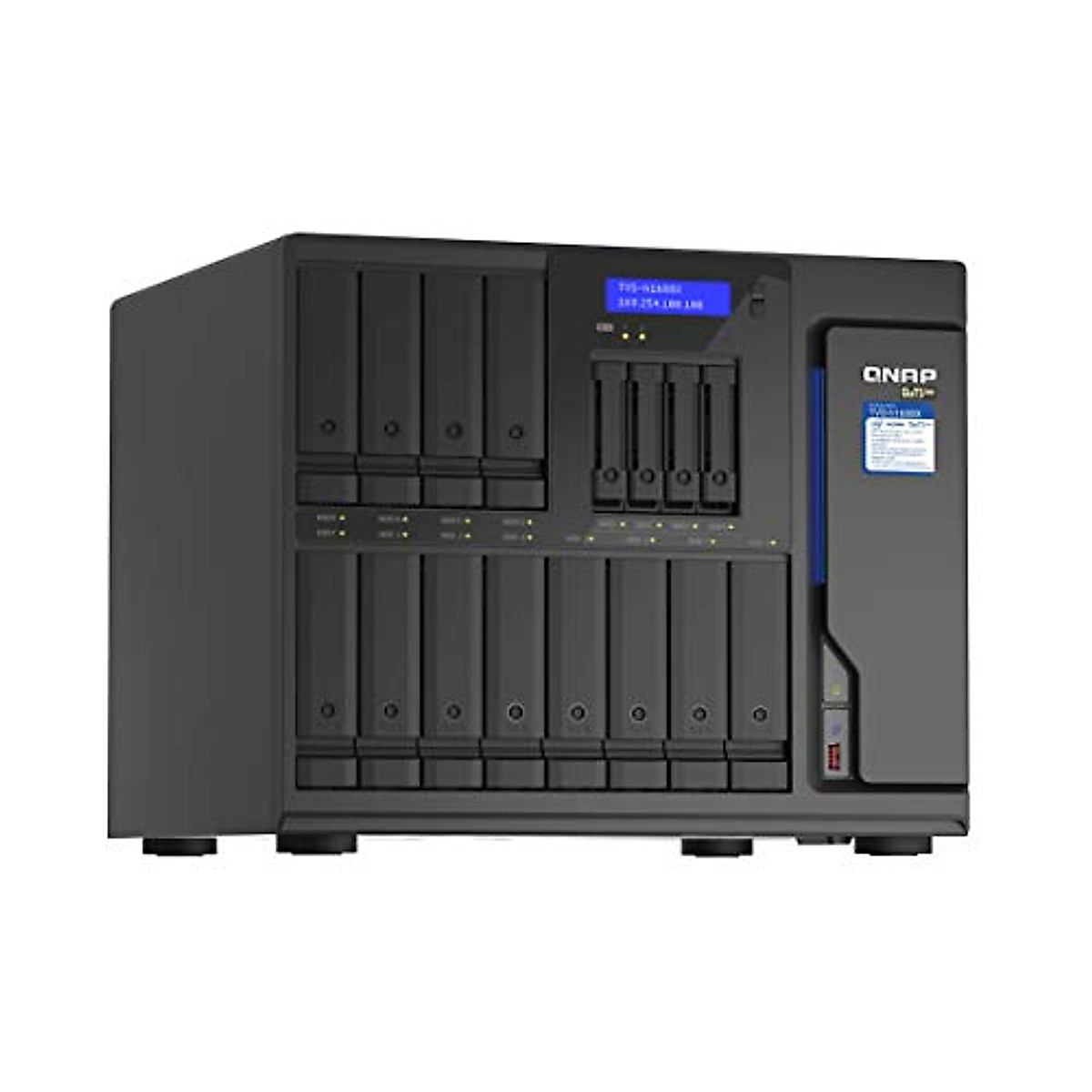 QNAP TVS-h1688X-W1250-32G High-speed media NAS with Intel® Xeon® W-1250 CPU and Two 10GbE Ports
