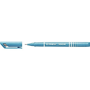 Fineliner - STABILO Sensor F - Wallet of 6 - Assorted Colours