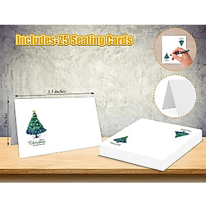 Christmas Party Seating Cards,Name Place Cards for Table Setting,Food Labels for Party Buffet,Place Cards for Weddings,Reserved Seating Signs,Tent Cards,Party Supplies,Set of 25 Seat Cards-Z4