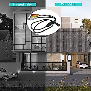 Vanxse® CCTV Mini Spy Security Camera Hd 3.6mm 90degree 1000tvl 6PCS Infrared IR LEDs Night Vision Pipe Snake Hidden Mini CCTV Surveillance Camera