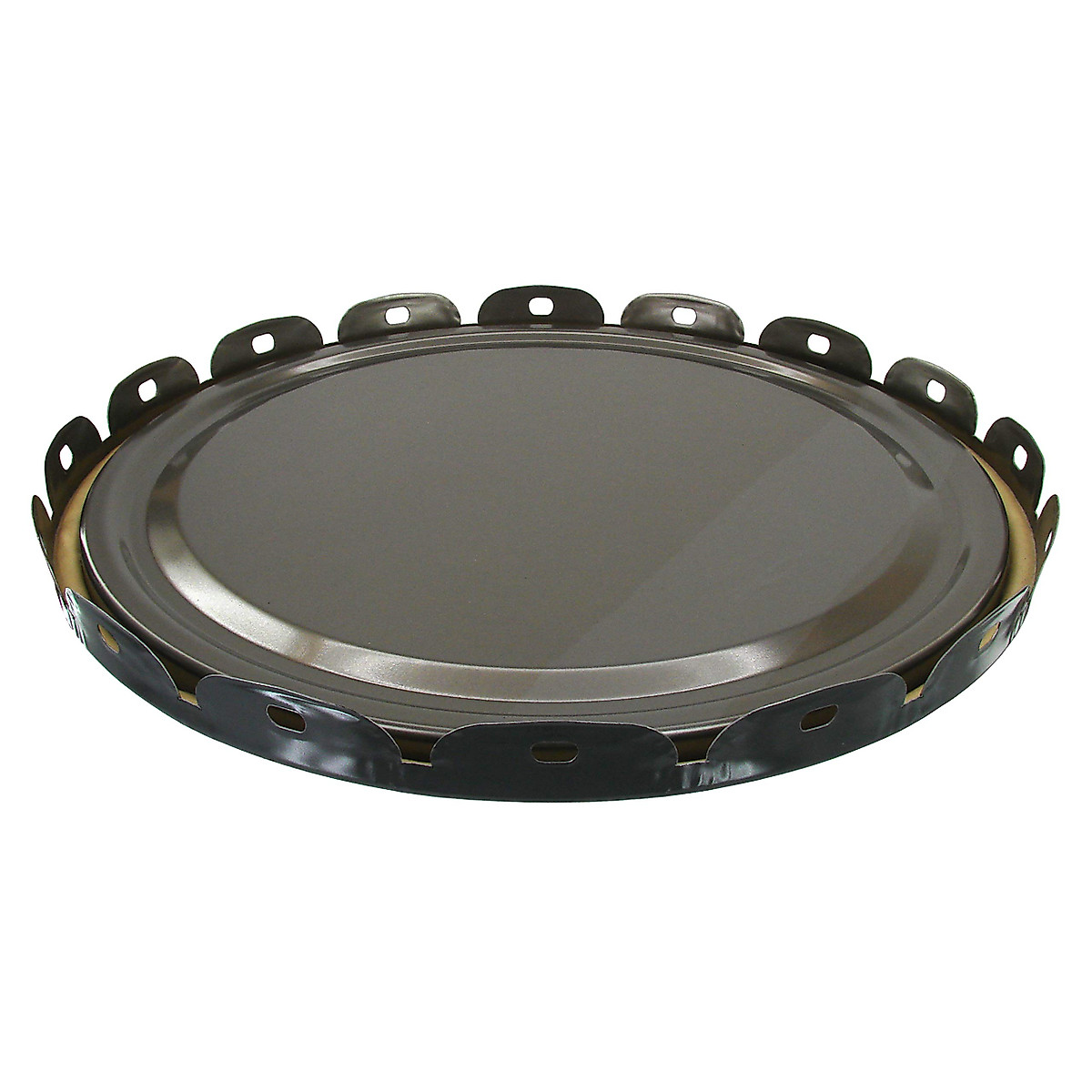 Poly Farm Crimp On Gasketed Steel Lid for 5 Gallon 28 Gauge Pails (10)