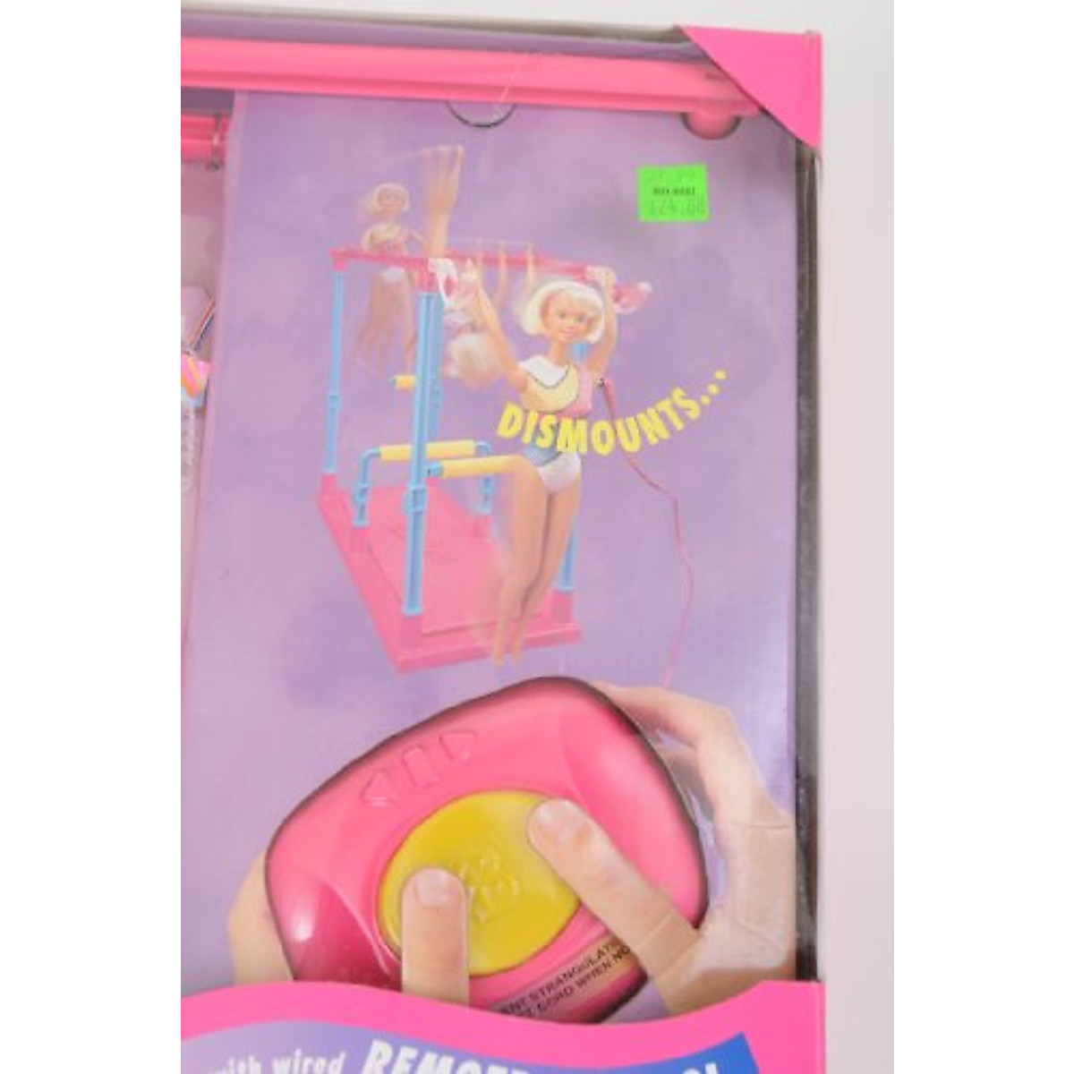 Super Gymnast Barbie Doll with Wired Remote Control 1999 From Mattel