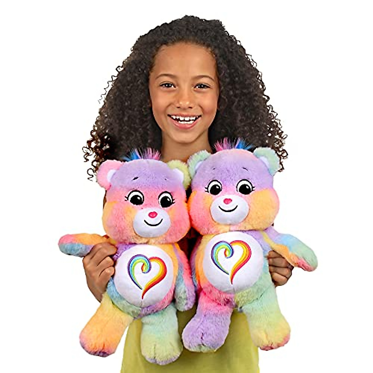 Basic Fun Care Bears | Togetherness Bear 35cm Medium Plush | Collectable Cute Plush Toy, Cuddly Toys for Children, Soft Toys for Girls Boys, Cute Teddies Suitable for Girls and Boys Ages 4 22077