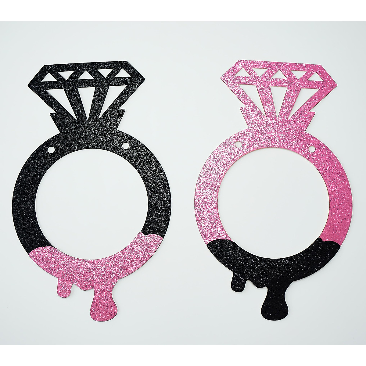 Bride or Die Bachelorette Banner, Halloween Engagement Banner with Spooky Heart Garland for Halloween Bride to be Bridal Shower Decorations