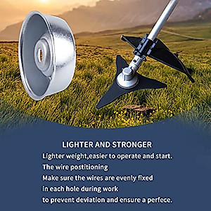 PLUMIA Gardening Machine Lawnmower Blade Adapter Kit, Maintenance Washer Kit Compatible with Stihl String Trimmers Brush Cutter