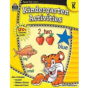 Ready•Set•Learn: Kindergarten Activities from Teacher Created Resources