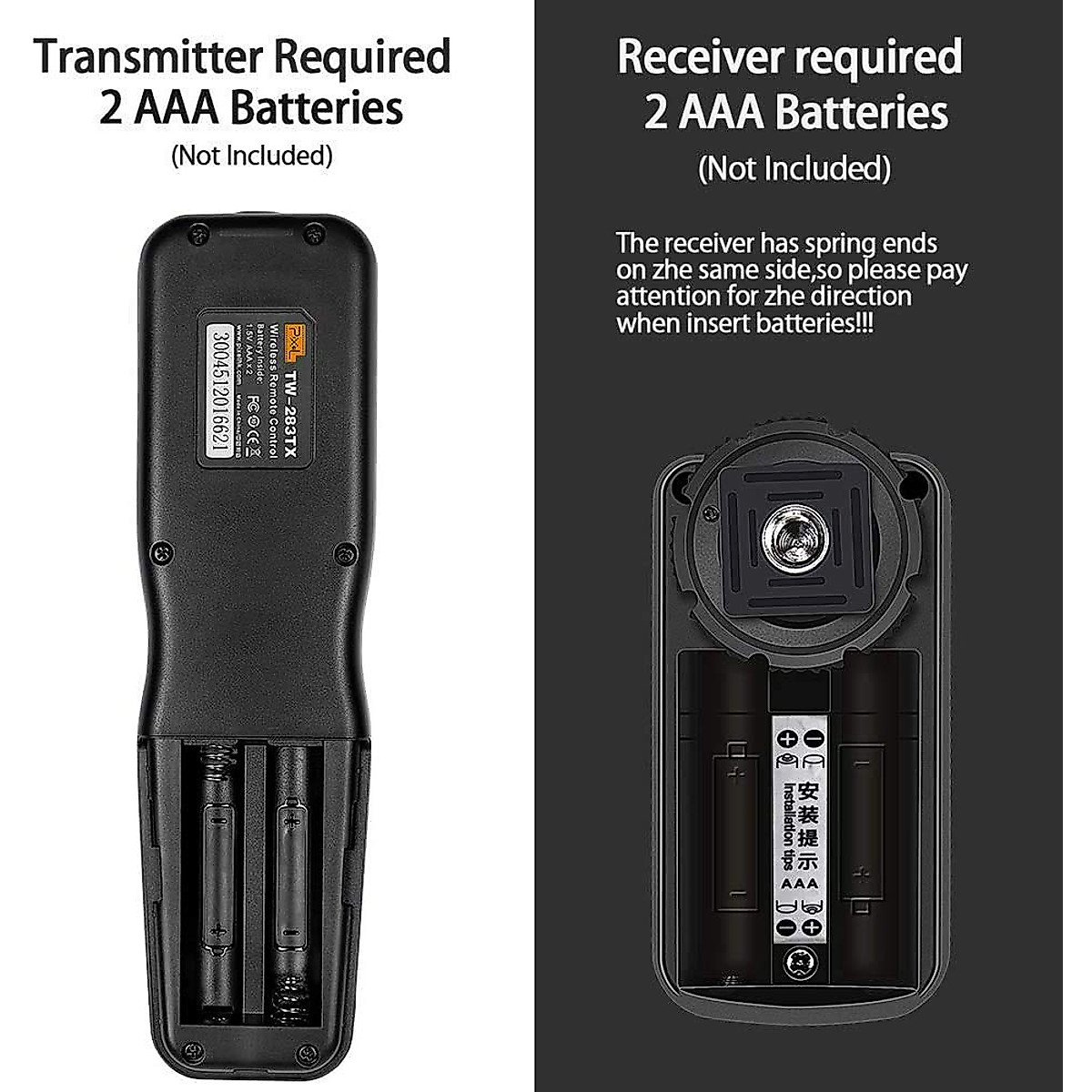 Pixel Remote Timer TW-283/E3 LCD Multi-Function Shutter Remote Release Timer Controller Adapter for Canon EOS DSLR Pentax Contax Cameras