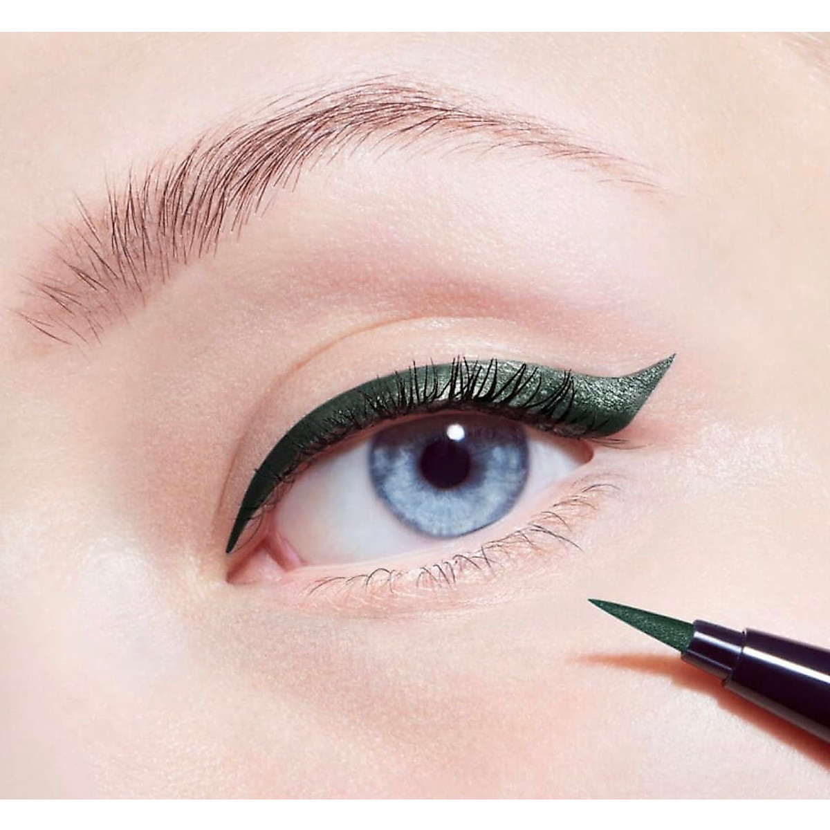 Dior Diorshow On Stage Liner Eyeliner Waterproof 386 Pearly Emerald Green Felt Tip Precision Eye Liner