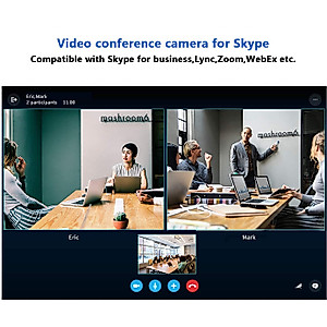 SZOOMSY PTZ Camera USB2.0 10X Optical Zoom HD 1080P Video Conference Webcam for Conference Rooms Live Streaming Church Worship Services Online Learn Skype Business Meeting System Works with Zoom