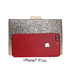 Sequined Dinner Bag, European And American Fashion Women'S Banquet Clutch Bag, Evening Dress Bag, Shiny-Purple