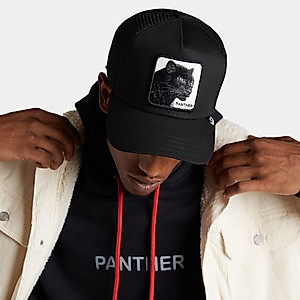 Goorin Bros. The Farm Unisex Baseball Trucker Hat, Black (Panther), One Size