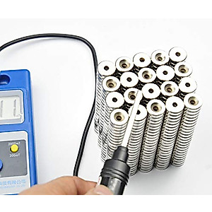 Multi-Use Refrigerator Magnets for Refrigerator Craft Project - Approximate 15x5mm with 5mm Countersunk Hole - 10Pieces
