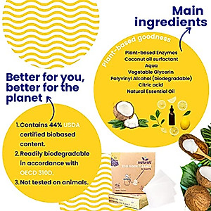 Naturali ECO Floor cleaning Sheets - 36pcs Tropical Scented Sheets