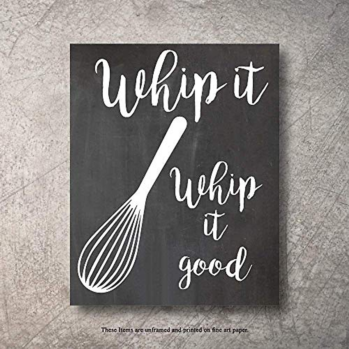 Home Decor Funny Gift 6 Kitchen Wall Art Prints Kitchenware with Sayings Unframed Farmhouse Home Office organization Signs Bar Accessories Decorations sets white house Deco Kitchen Decor (5"x7")