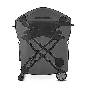 Uniflasy 7113 Grill Cover for Weber Q100 Q1000 Q1200 Q200 Q2000 Q2200 Series, Fit Weber 50060001 51060001 54060001 Liquid Propane Grill, Compatiable with Weber 7113, Waterproof, Fade Resistant