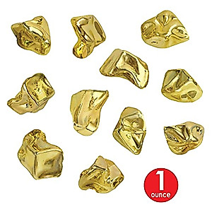 Plastic Gold Nuggets