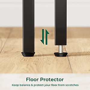 Huuger L Shaped Computer Desk with Reversible Storage Shelves, Gaming Corner Desk for Home Office, Writing Study Desk with Metal Frame, Rustic Brown