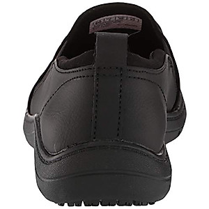 Dr. Scholl's Shoes Women's Just Start Slip-Resistant Slip On, Black, 8 Wide