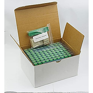 100pcs LEITE SC APC Fiber Optic Quick Connector with Matched Tools Fiber Reusable Connectors Single Mode SM 9/125 Mechanical Fast Connectors Adapter for FTTH CATV Network Instrument