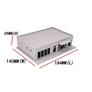 Outland Models Railway Scenery Building City Style Restaurant 1:87 HO Scale