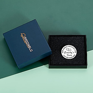 Fun New Parents Decision Coin, New Mom Gifts for Women New Dad Gift for Mother to Be New Baby Baby Shower Pregnancy Gift First Time Birthday Mothers Fathers Day Christmas Thanksgiving, Double Sided